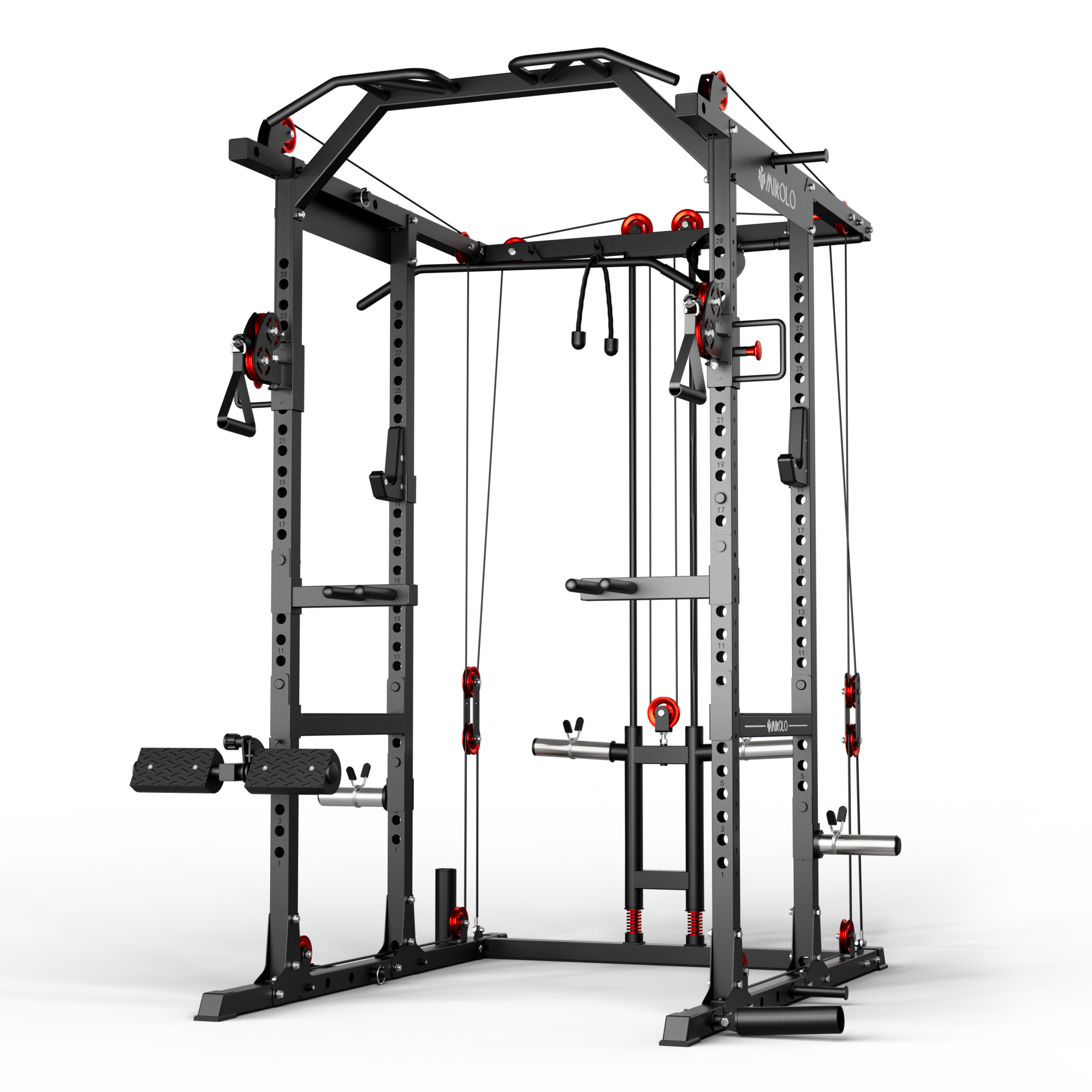 K6-2.0 Ultra All-in-One Power Rack Functional Trainer (UPGRADED)