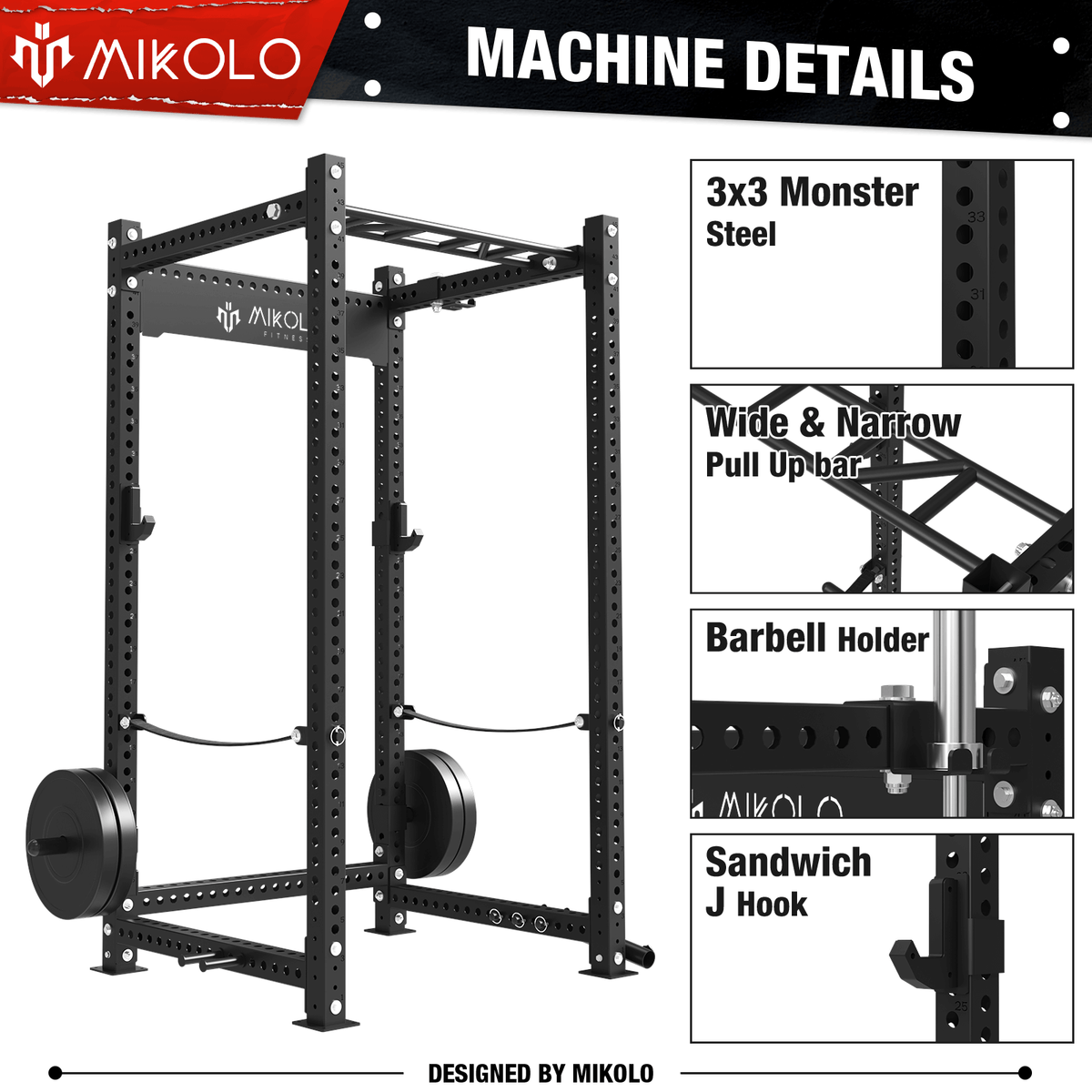 MIKOLO P5 Power Rack