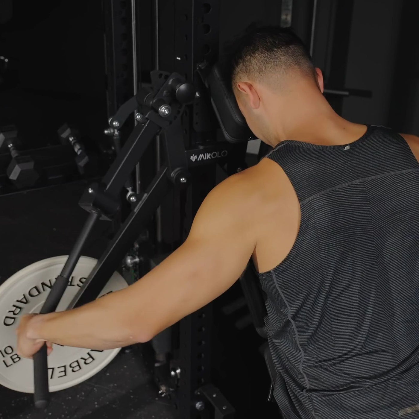 MIKOLO Power Rack Chest Fly Lateral Raise Attachment Budget