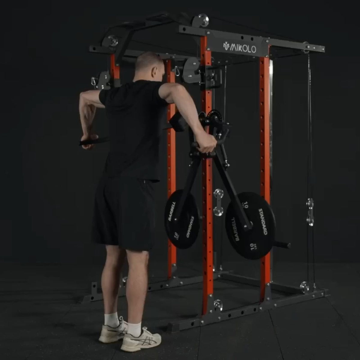 MIKOLO Power Rack Chest Fly Lateral Raise Attachment Budget
