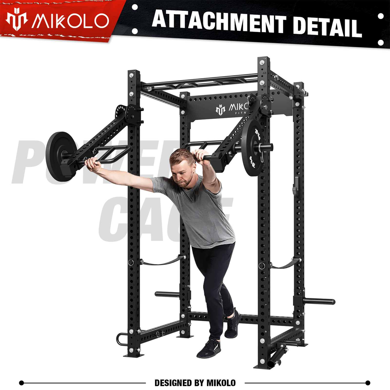 Adjustable Lever Arms -3''×3''Uprights - MIKOLO