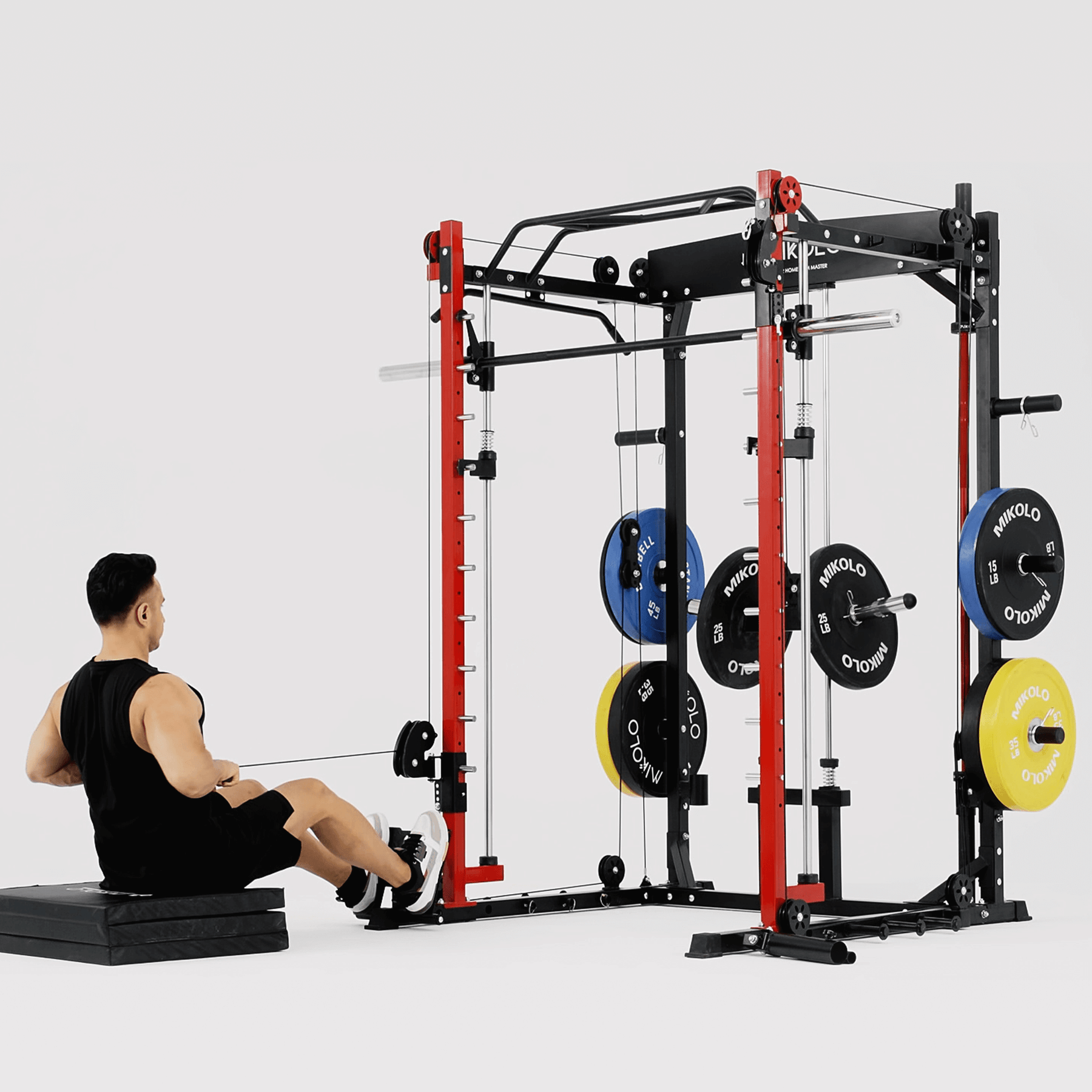 Mikolo All In One Smith Machine with a Variety of Attachments