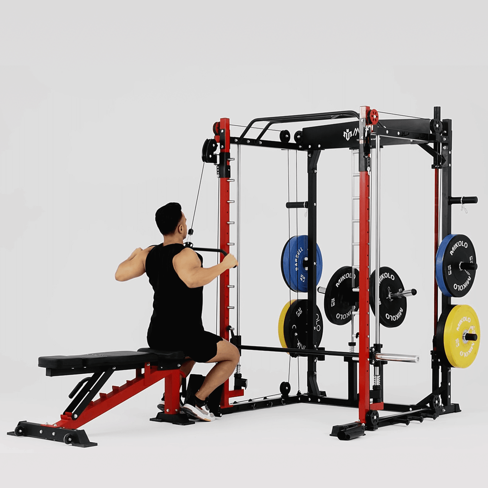 Mikolo All In One Smith Machine with a Variety of Attachments