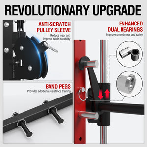 Mikolo All In One Smith Machine with a Variety of Attachments
