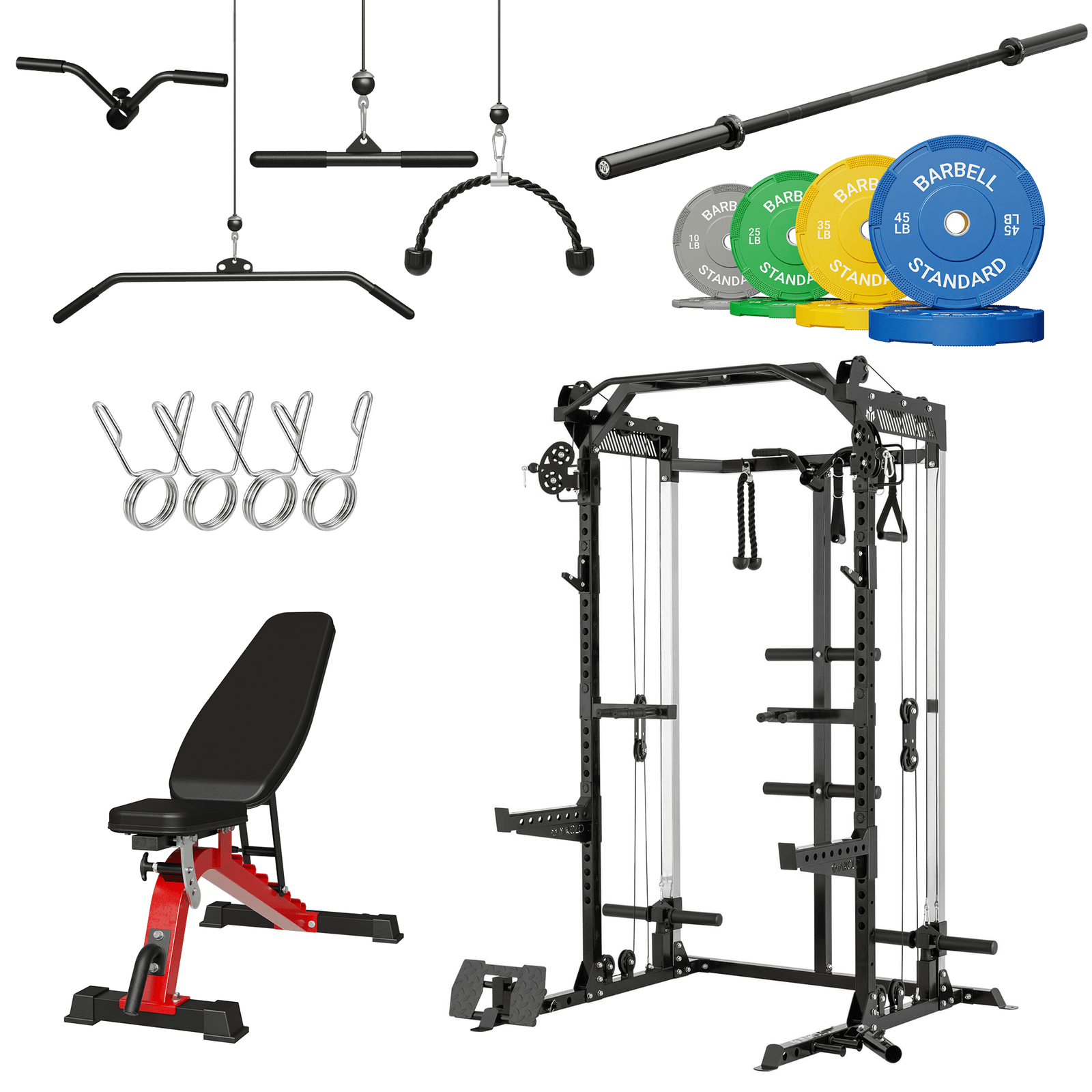 MIKOLO HR05 Home Gym Package