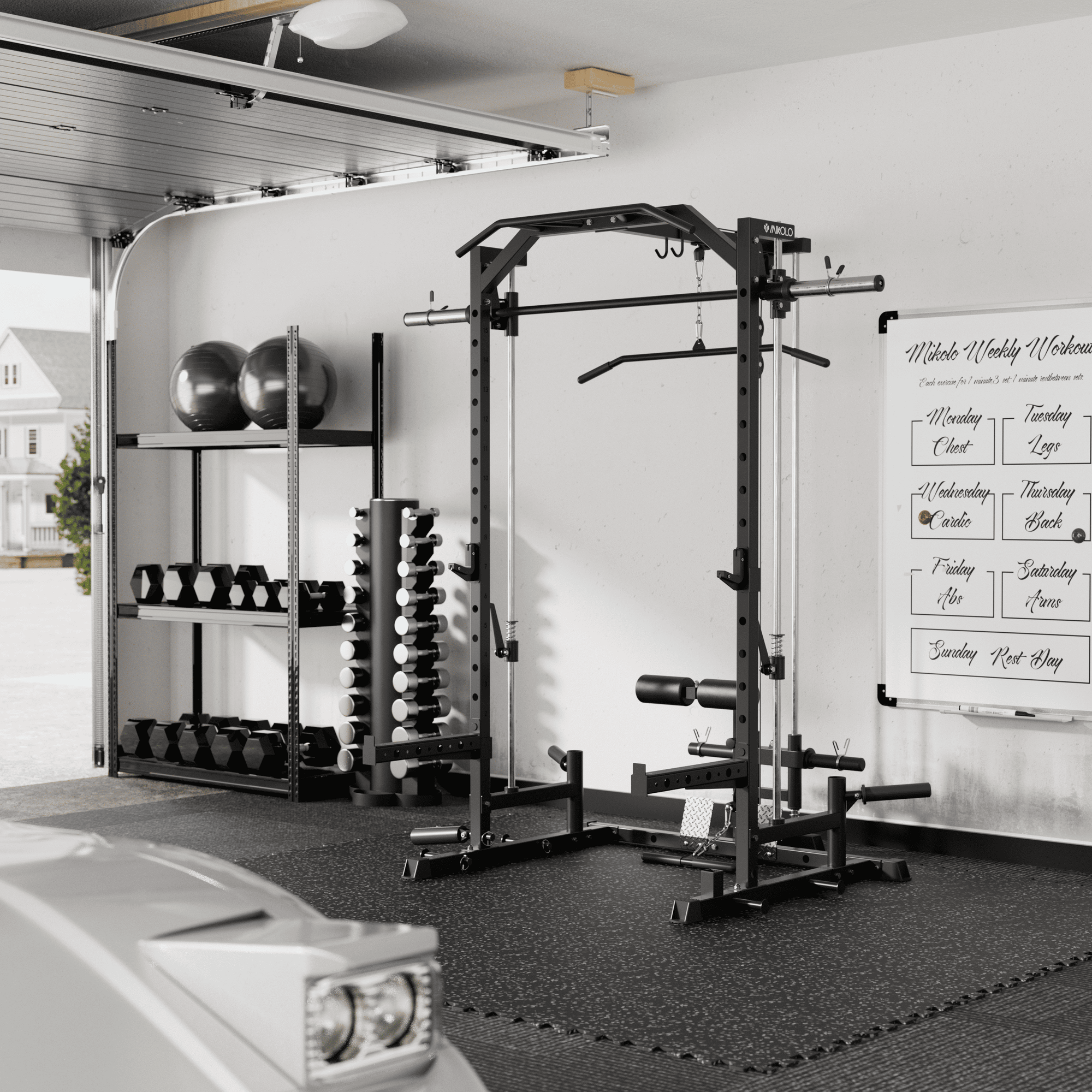 M1-2.0 Smith Machine with Lat Pull Down System