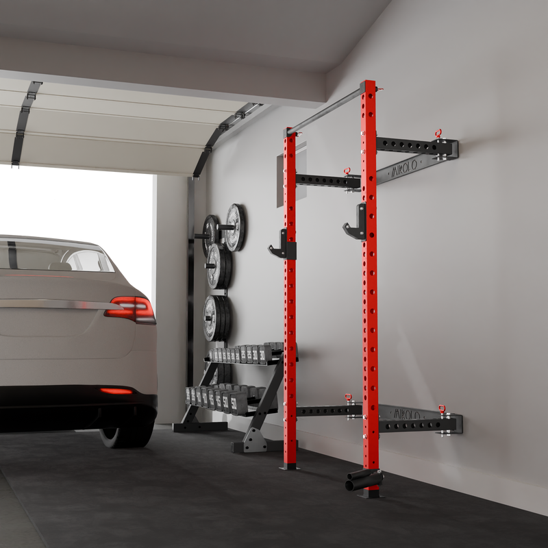 Mikolo Wall-Mounted Squat Rack