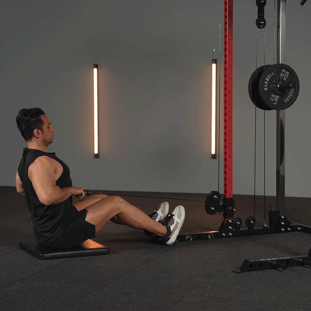 MIKOLO HR05 ALL-IN-ONE FUNCTIONAL TRAINER HALF RACK