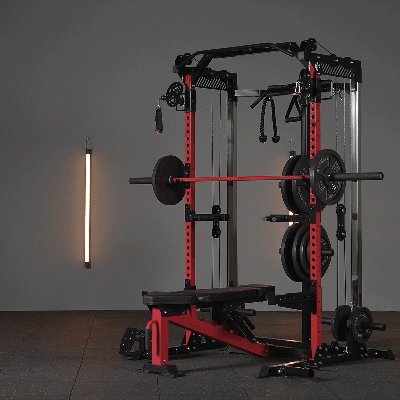 HR05 Half Rack Functional Trainer