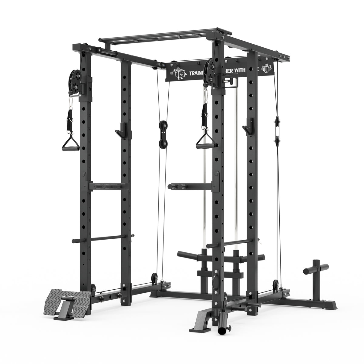 K3 All-In-One Power Rack Functional Trainer