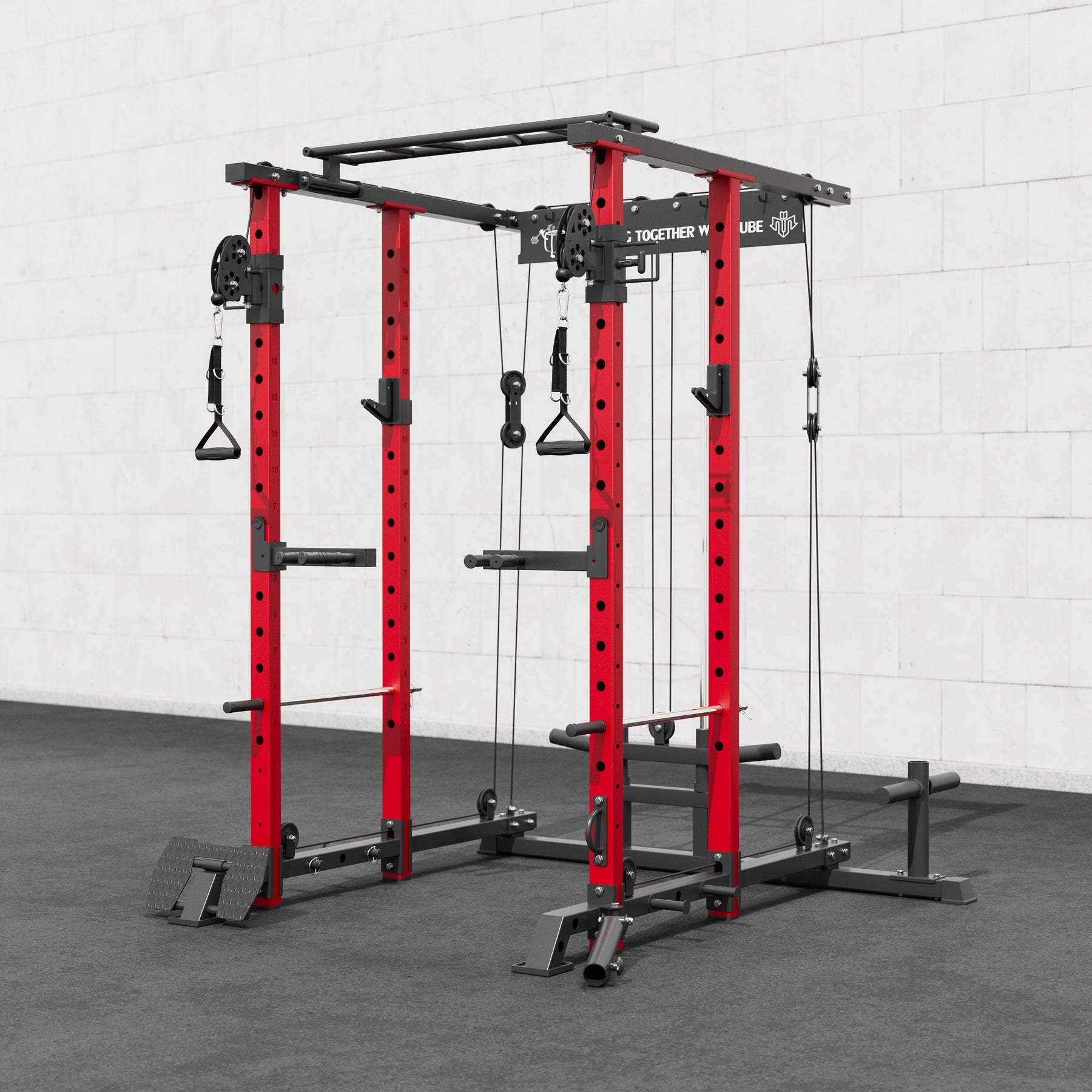 K3 All-In-One Power Rack Functional Trainer