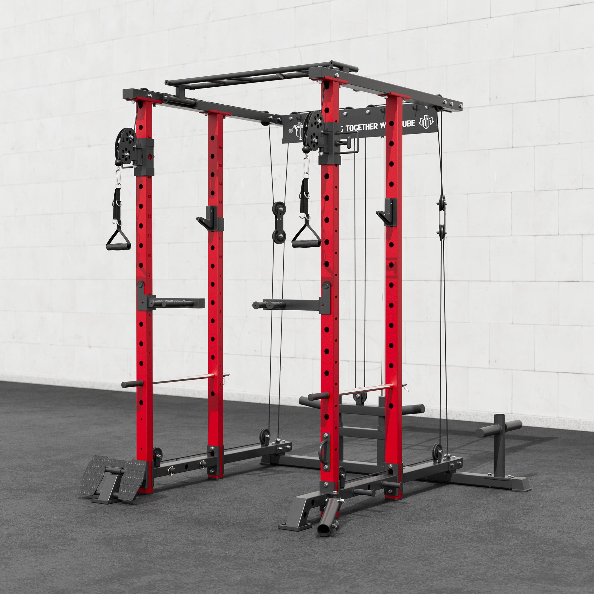 K3 All-In-One Power Rack Functional Trainer