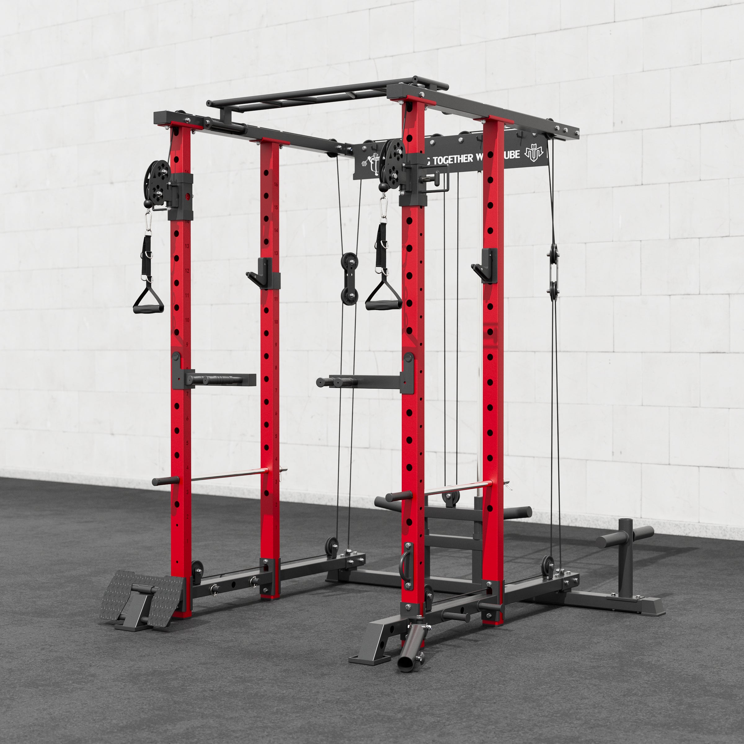 K3 All-In-One Power Rack Functional Trainer