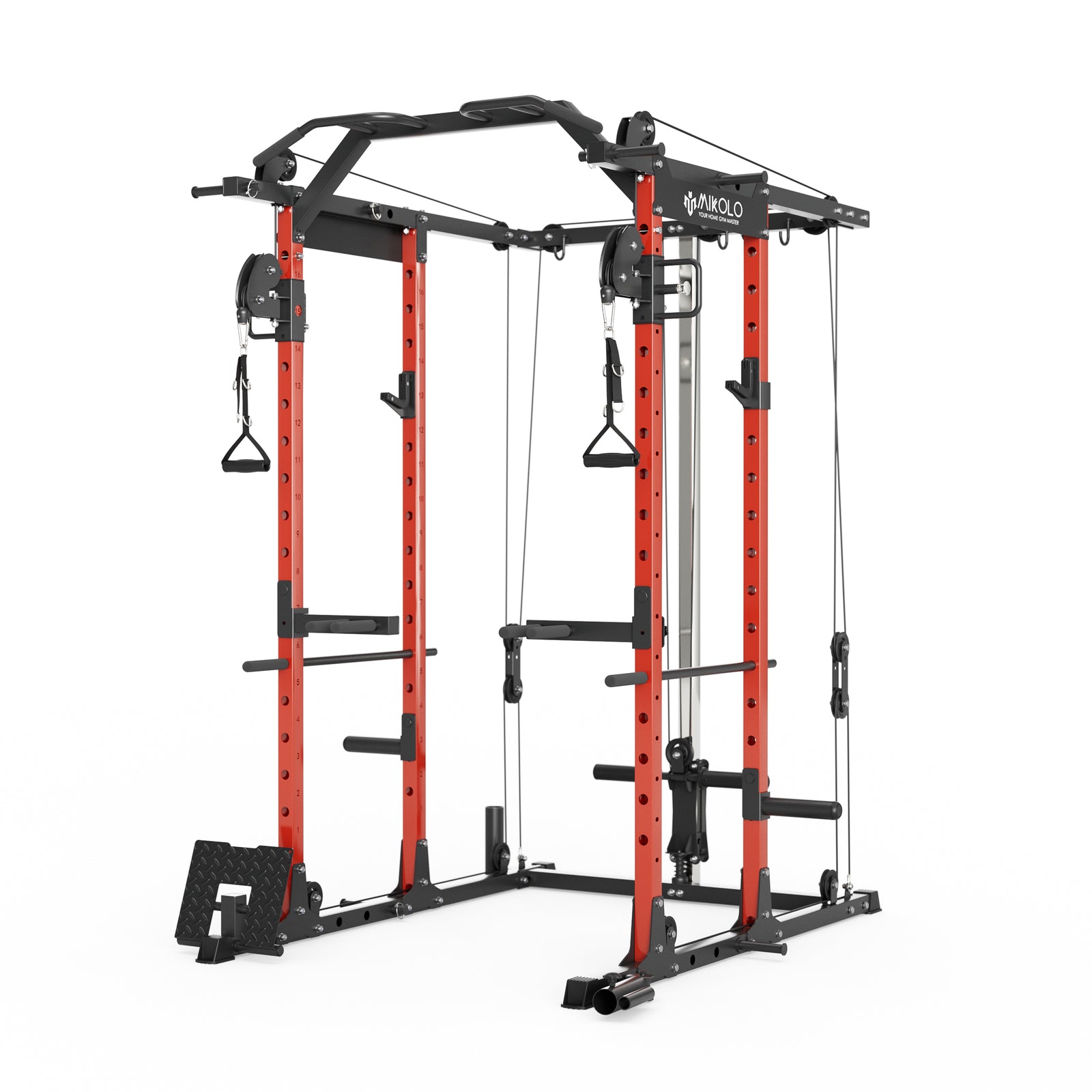 K6-1.0 All-in-One Power Rack Functional Trainer