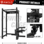 Rack Mounted Leg Extension and Curl - 3"×3"