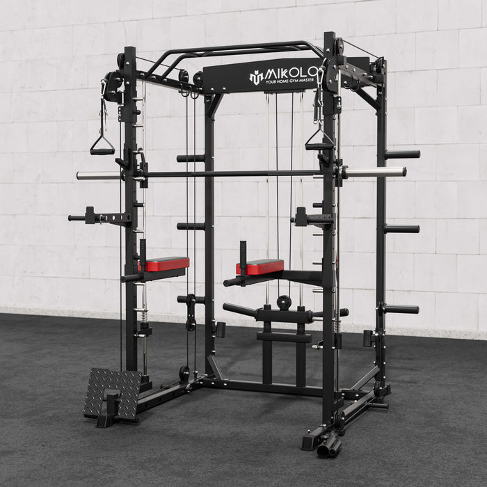 Mikolo All In One Smith Machine with a Variety of Attachments