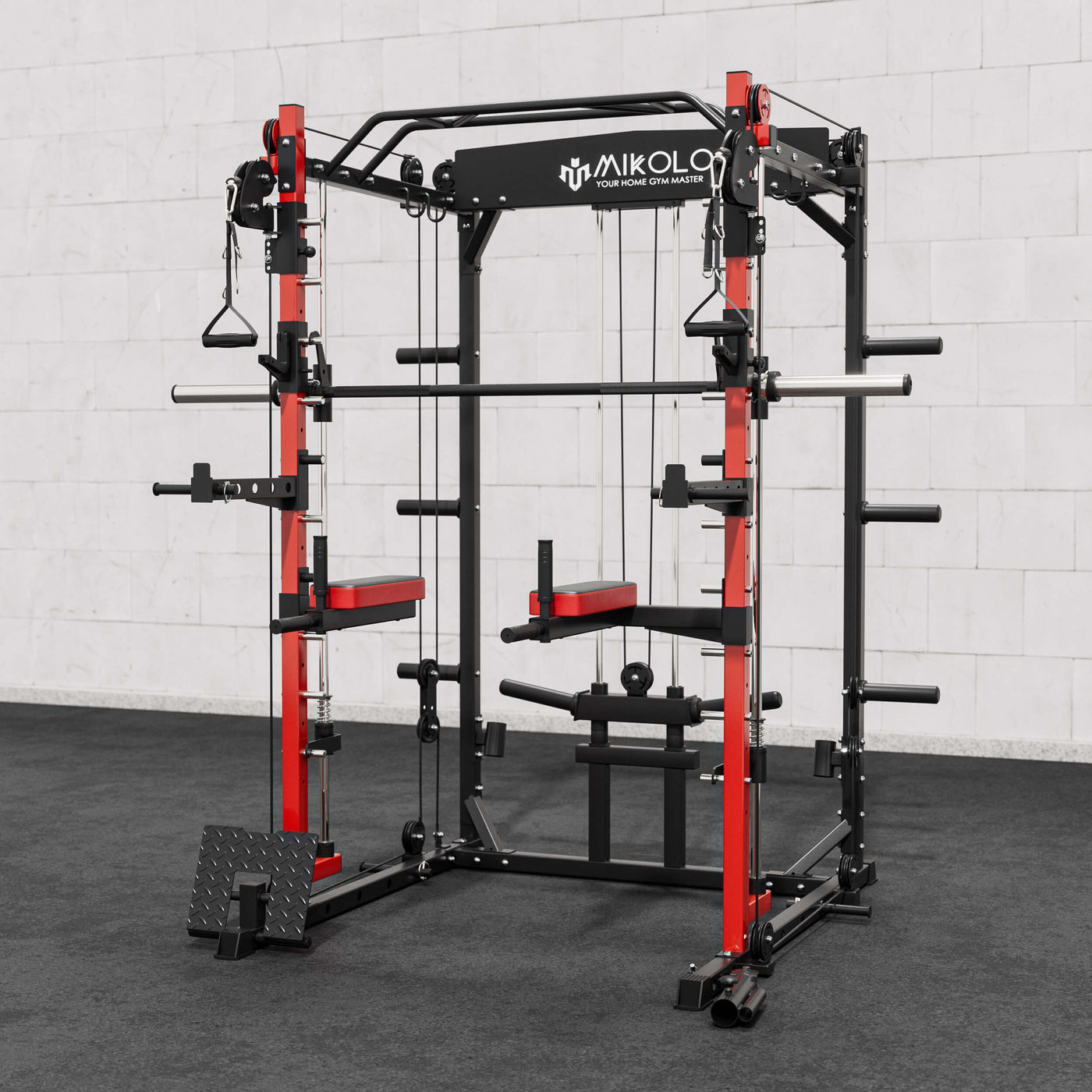 Mikolo All In One Smith Machine with a Variety of Attachments