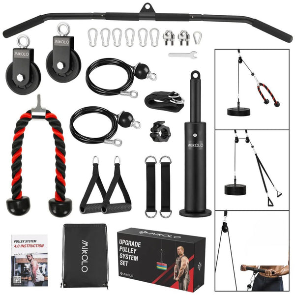 Lat & Lift Cable Pulley System