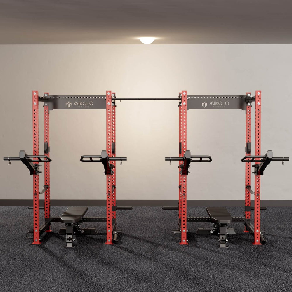 P5 Four Post Power Rack Builder(3‘’×3‘’, 1" Holes, 90‘’H x 44‘’D)