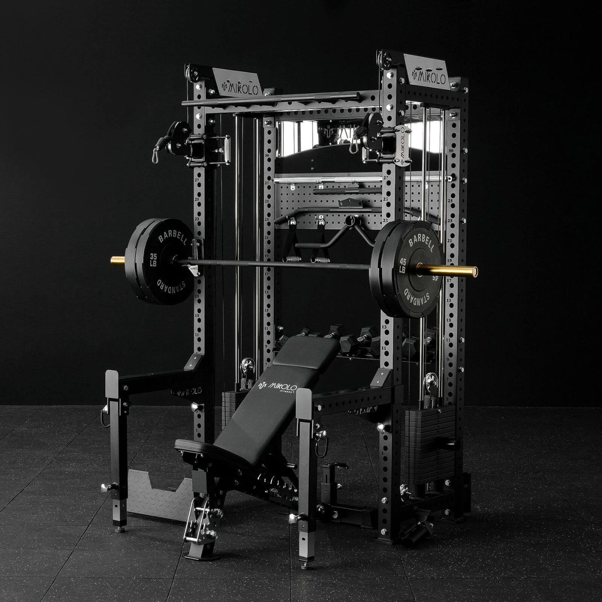 ANUBIS™ Half Rack Functional Trainer - MIKOLO Fitness