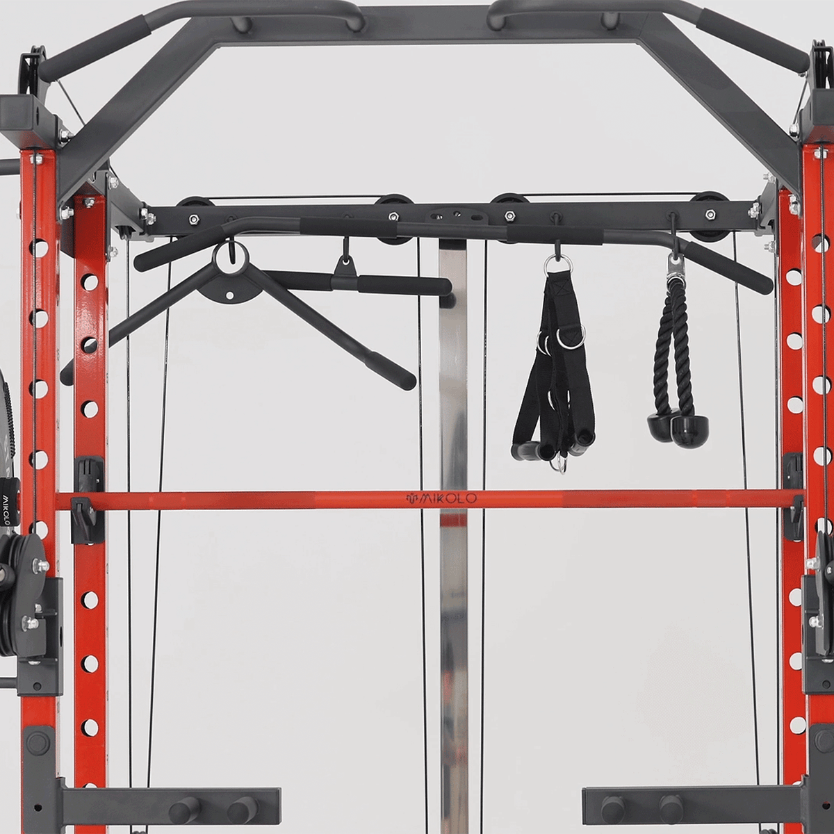 MIKOLO K6 ALL-IN-ONE FULL POWER RACK AND FUNCTIONAL TRAINER COMBO