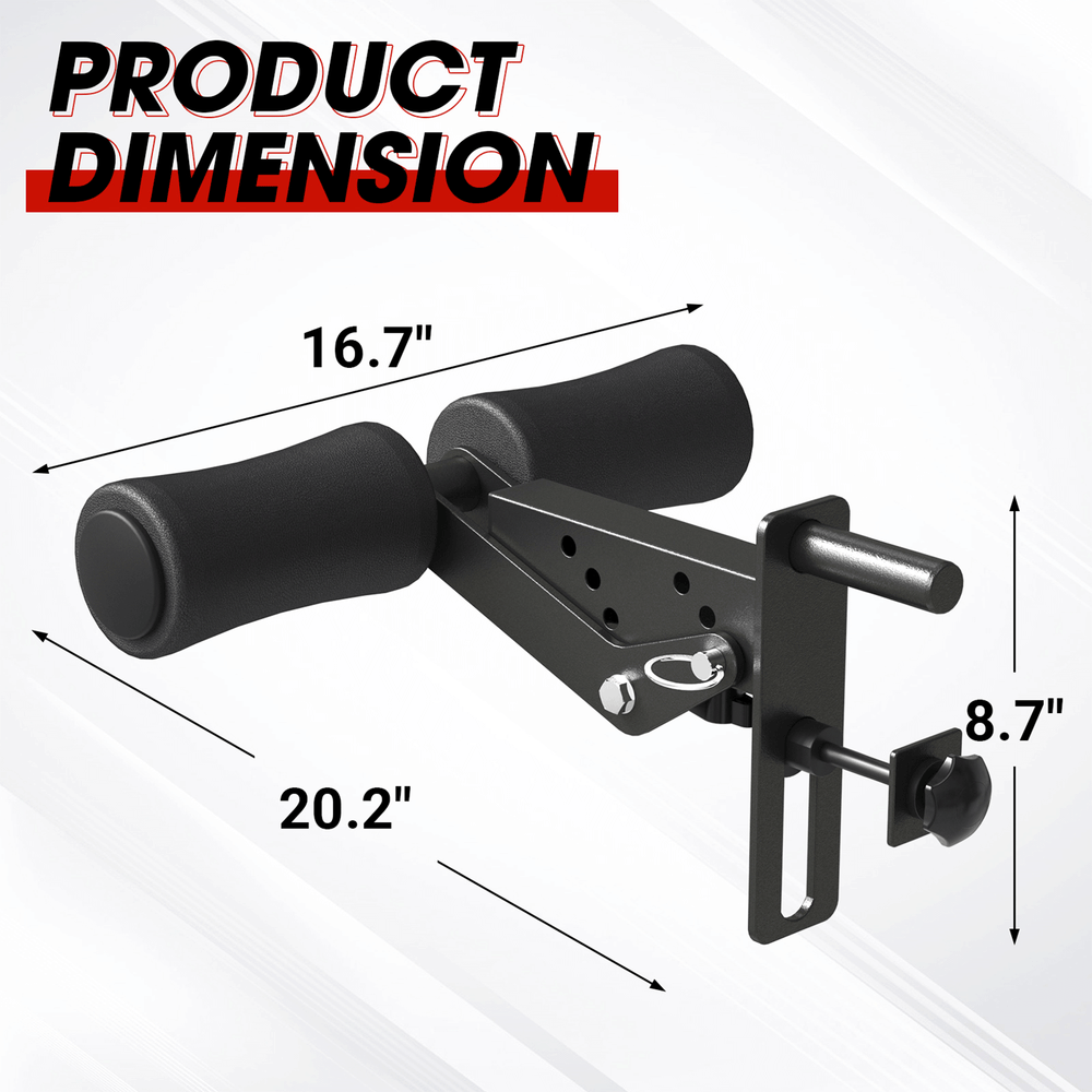 Rack Mounted Leg Hold Down
