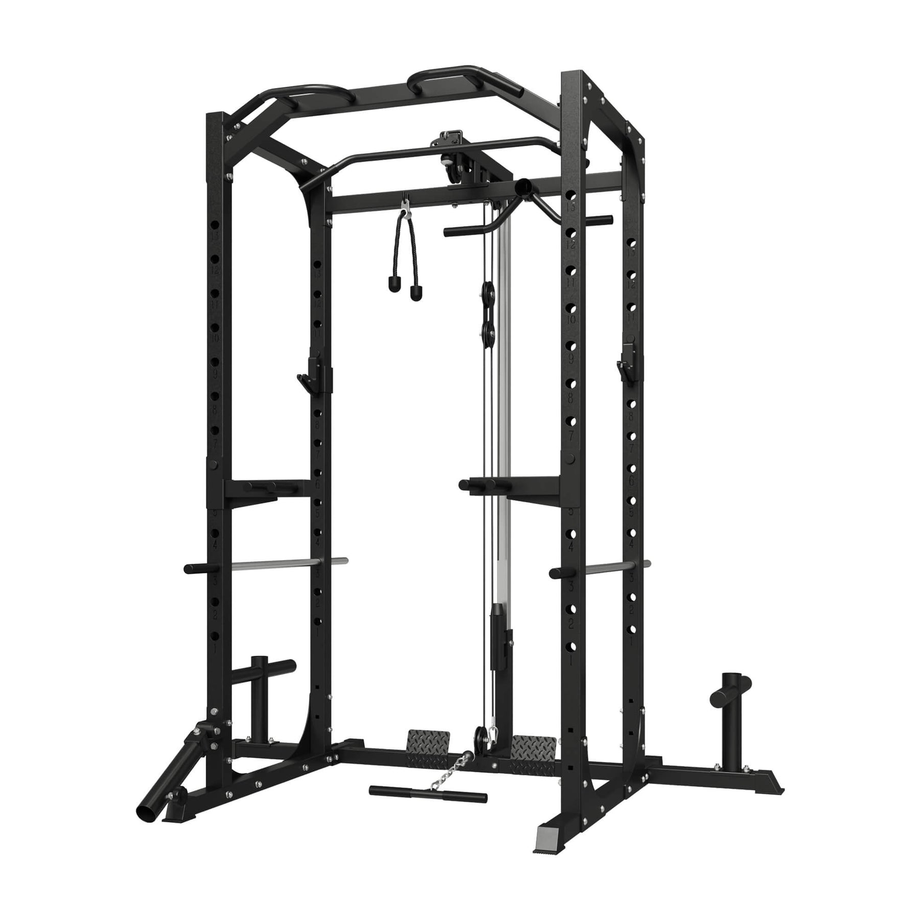 F4 Home Gym Power Rack with Pulley System - Mikolo