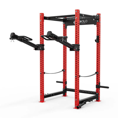P5 Four Post Power Rack Builder(3"×3“, 1" Holes, 90''Hx44''D)