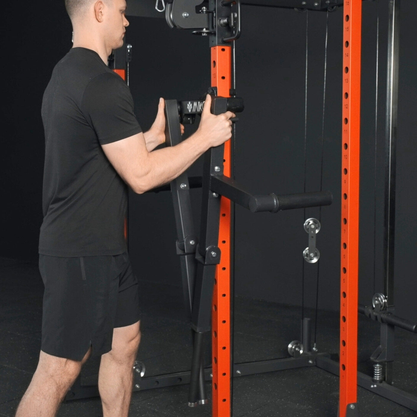 MIKOLO FN01 Lateral Raise Chest Fly Attachment Delt Isolate Compact Space-Saving Ccnsistent ...