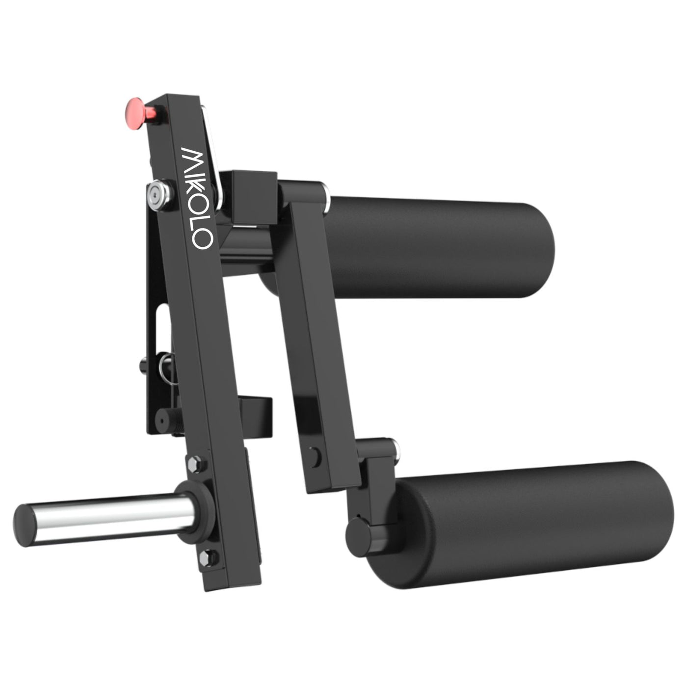 Mikolo Economical Rack Mounted Leg Extension and Curl Plate-Loaded
