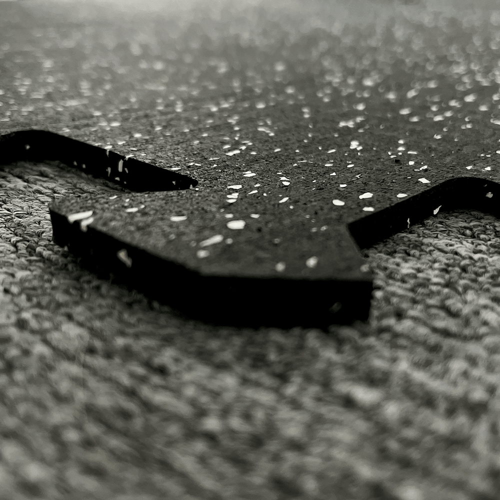 Rubber Flooring Mat Set - 6 pcs