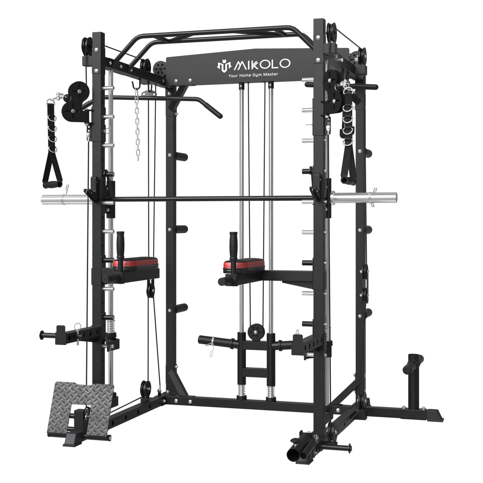 Mikolo All In One Smith Machine with a Variety of Attachments