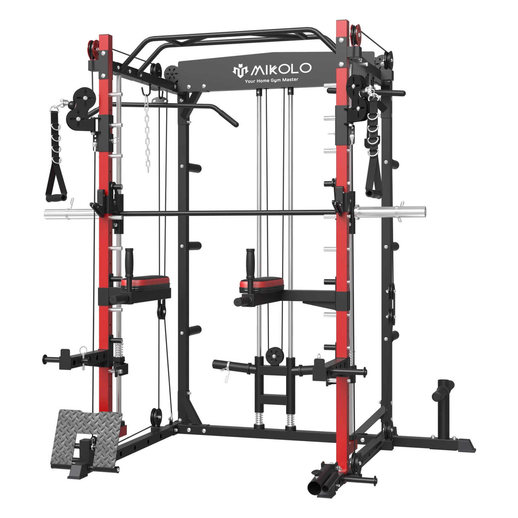 Mikolo All In One Smith Machine with a Variety of Attachments