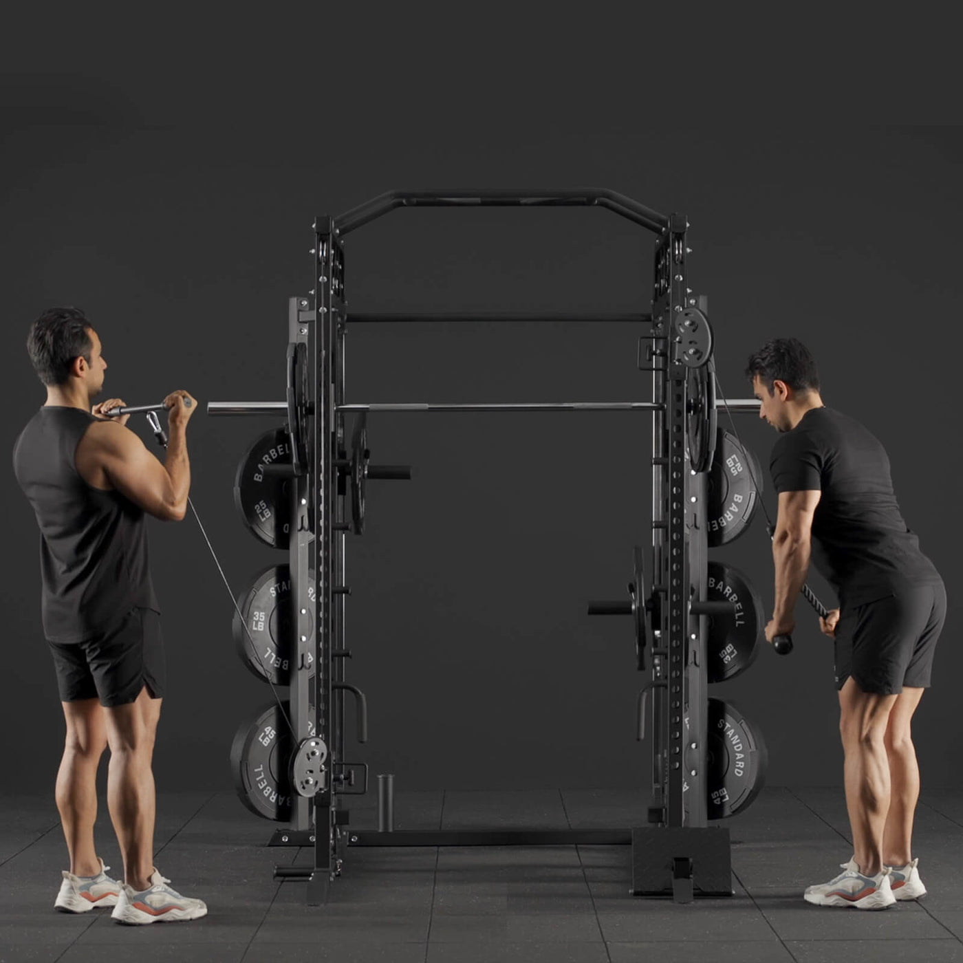 M7 Smith Machine Functional Trainer with Full Vertical Leg Press