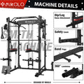 Mikolo All In One Smith Machine with a Variety of Attachments – Mikologym