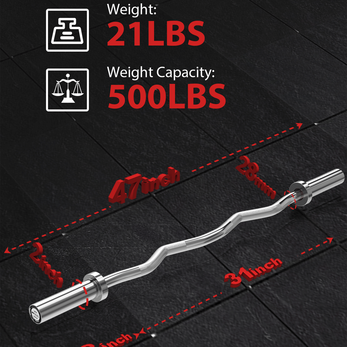 Olympic EZ Curl Bar