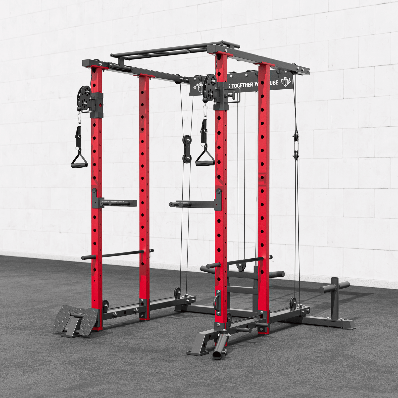 MIKOLO K3 ALL-IN-ONE FUNCTIONAL TRAINER SUMO BASE POWER RACK