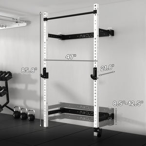 Mikolo Wall-Mounted Squat Rack