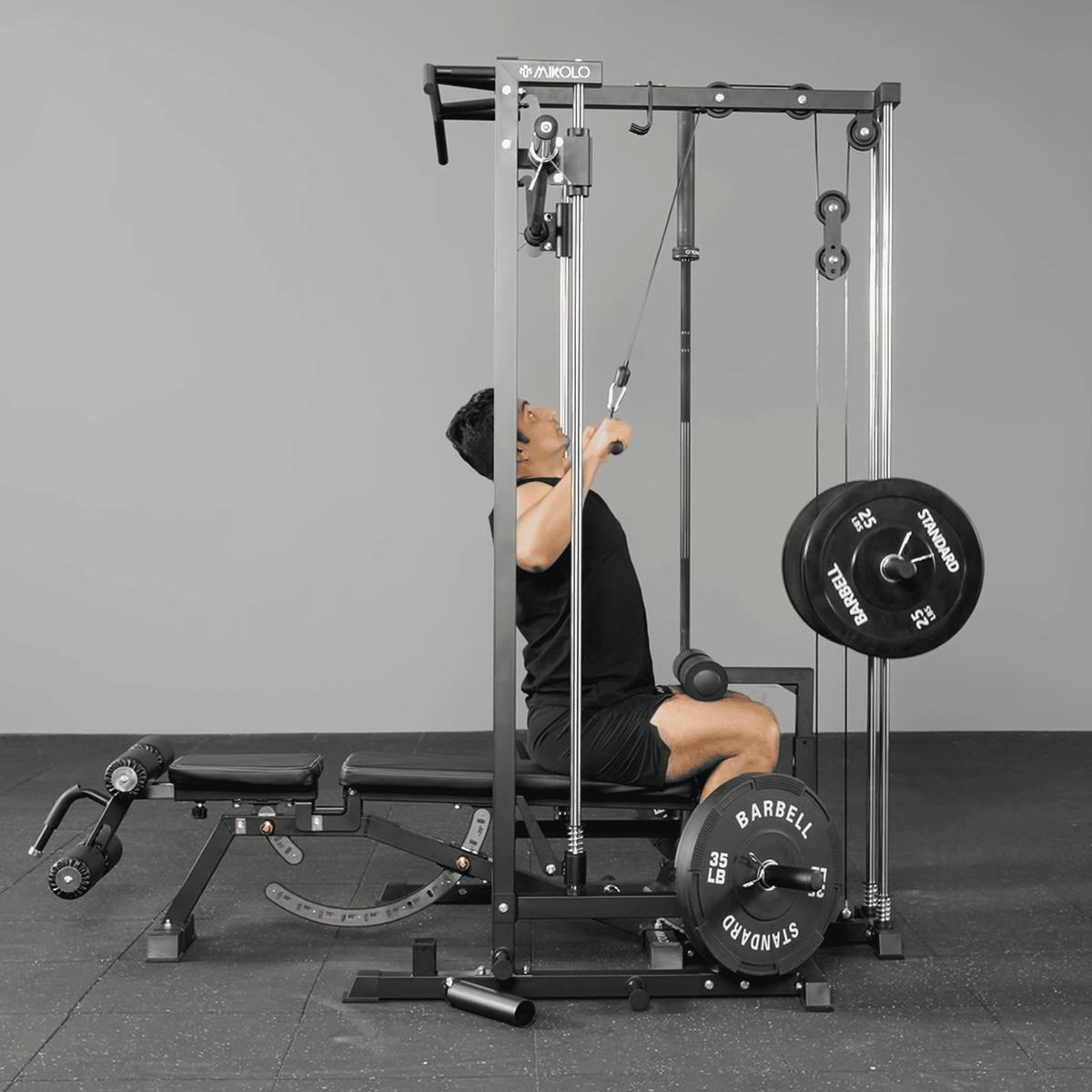 M1-2.0 Smith Machine with Lat Pull Down System